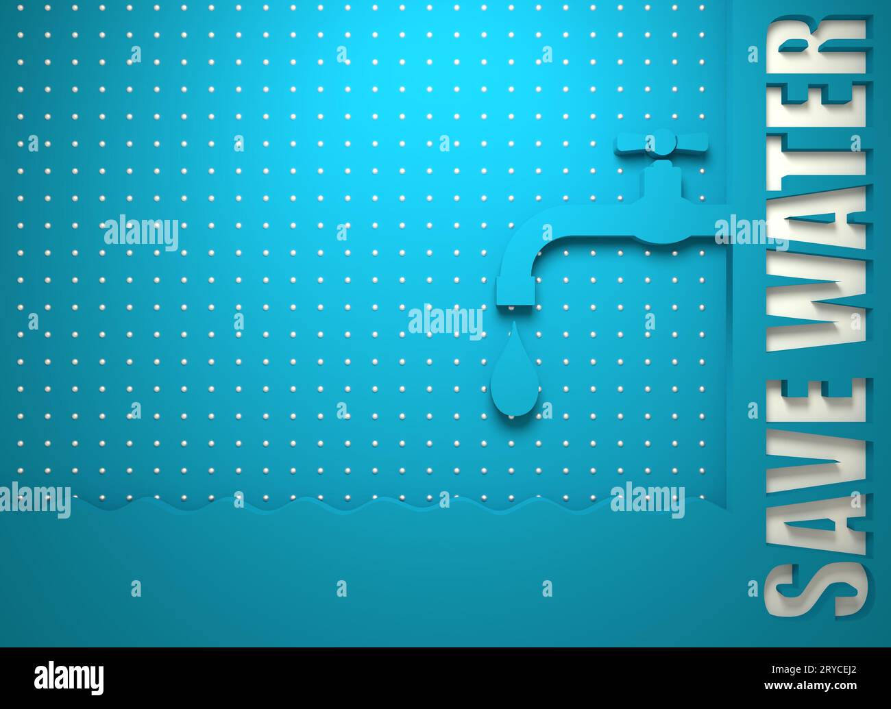 Abstract background. Water conservation concept Stock Photo - Alamy