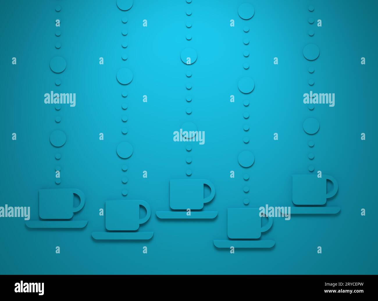 Cup of coffee or tea symbol Stock Photo - Alamy