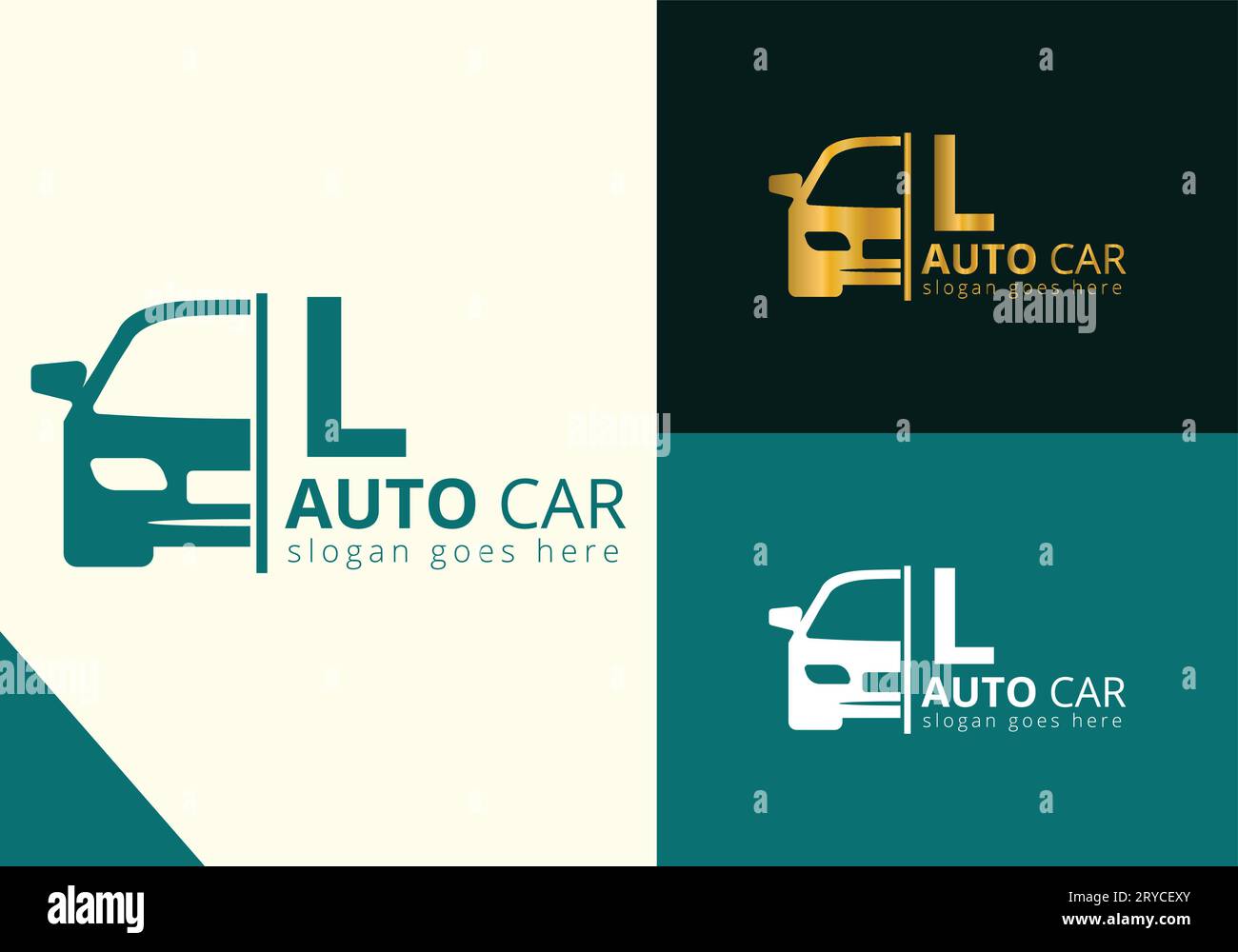 Letter L Car Logo Design Template Inspiration, Vector Illustration ...