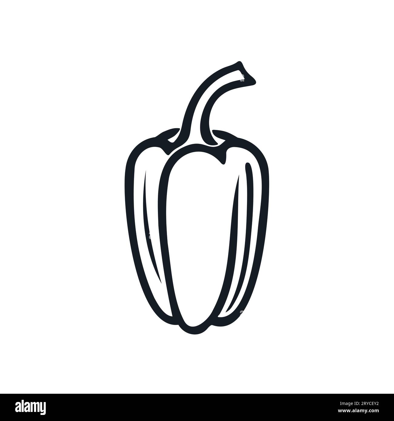 Paprica vector vectors hi-res stock photography and images - Alamy