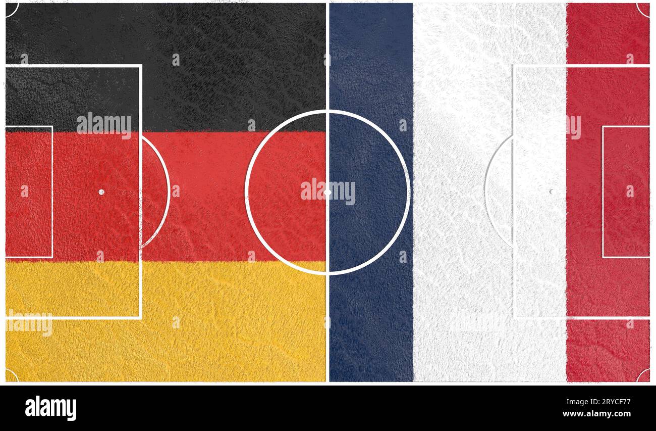 France germany match Cut Out Stock Images & Pictures - Alamy