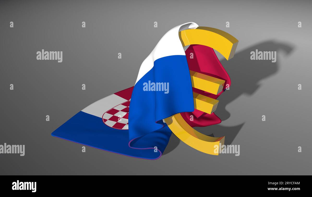 Croatia currency sign hi-res stock photography and images - Alamy