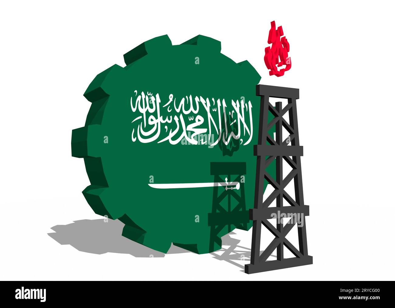 Saudi arabia construction Cut Out Stock Images & Pictures - Alamy