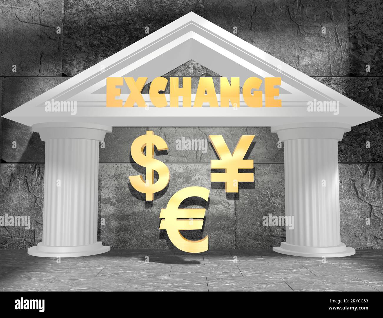 Money exchange signs hi-res stock photography and images - Alamy