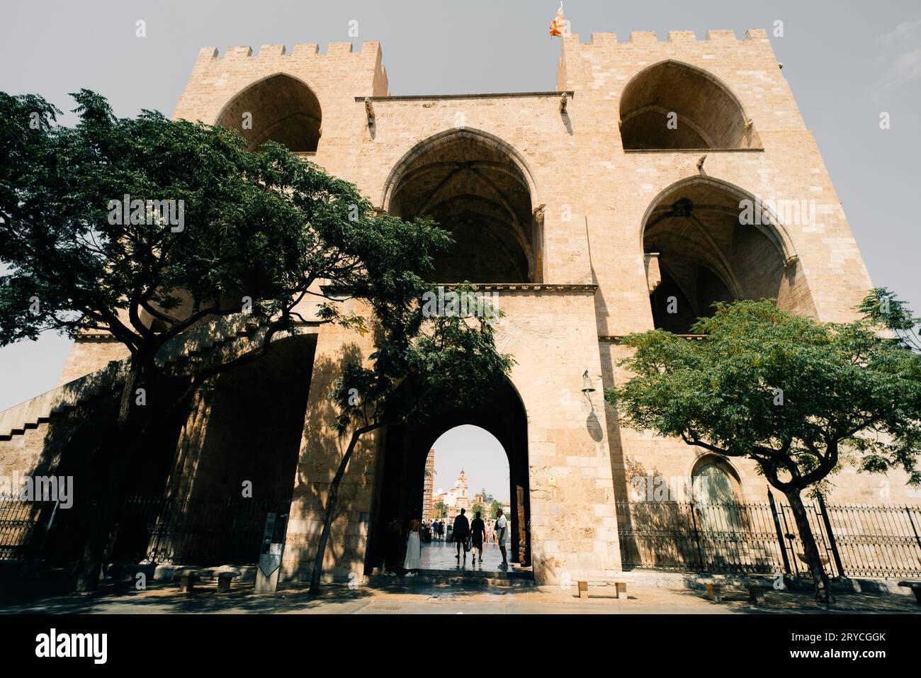 Valencia round square hi-res stock photography and images - Alamy