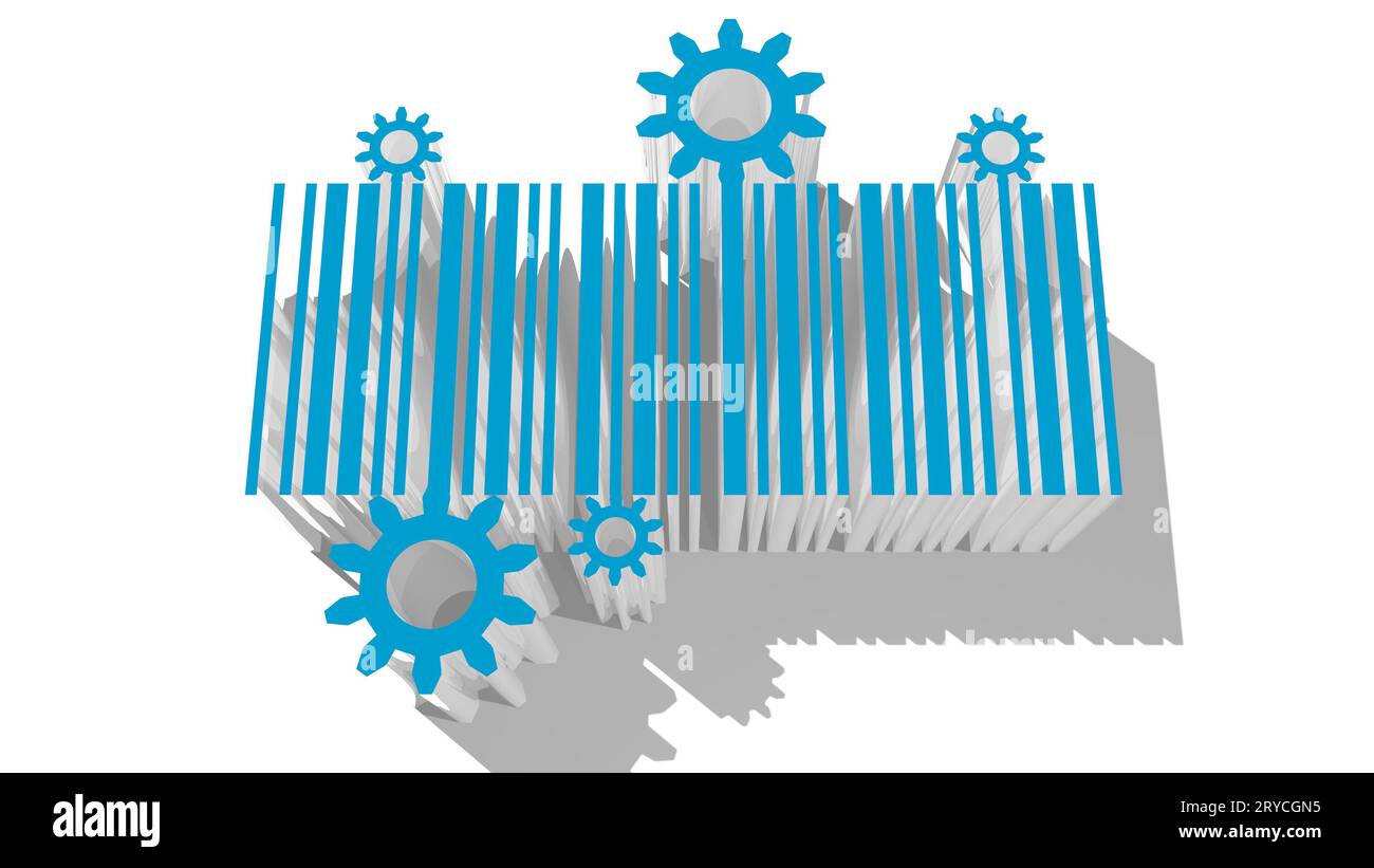 3d barcode Cut Out Stock Images & Pictures - Alamy