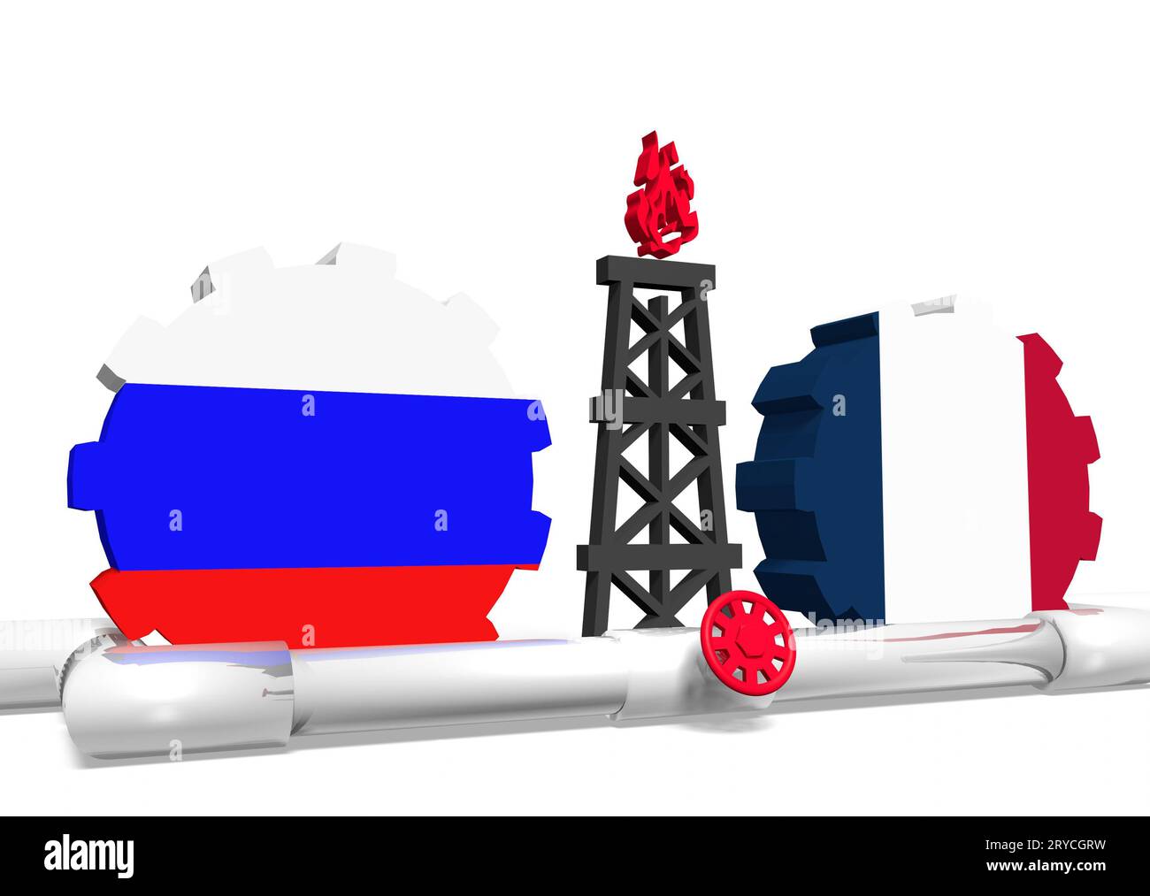 Gas pipeline france hi-res stock photography and images - Alamy