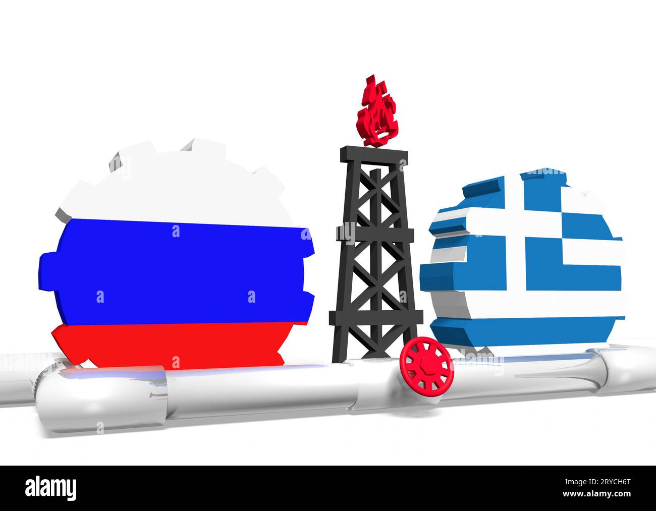 Flags pipeline hi-res stock photography and images - Alamy