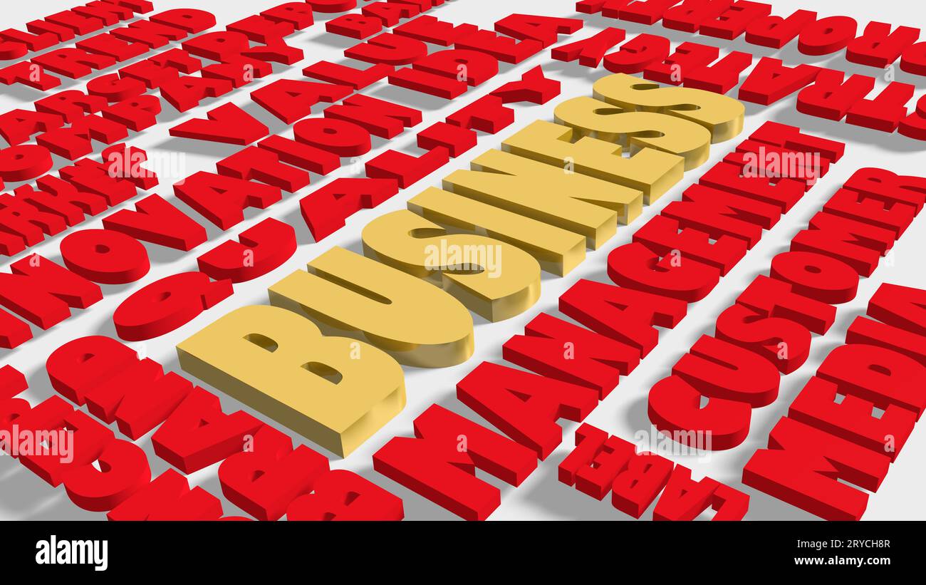 Business tags cloud Stock Photo - Alamy