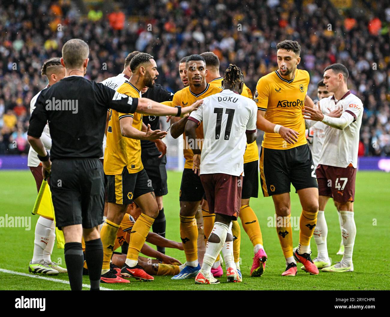 30th September 2023; Molineux Stadium, Wolverhampton, West Midlands ...