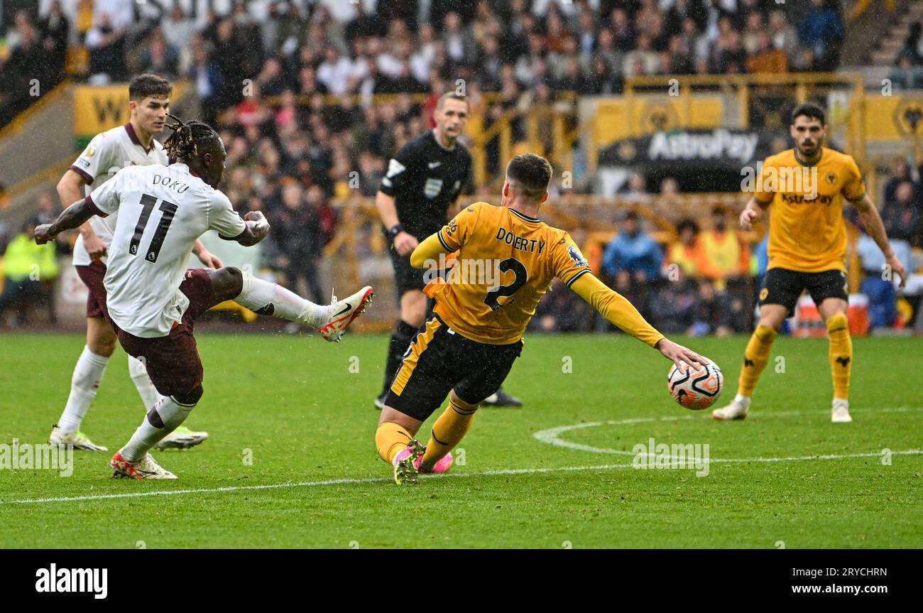 30th September 2023; Molineux Stadium, Wolverhampton, West Midlands ...