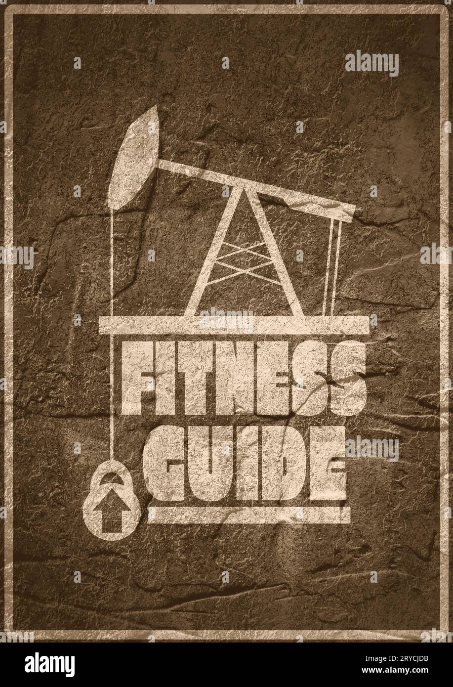 Fitness guide text. Gym and Fitness relative image Stock Photo - Alamy