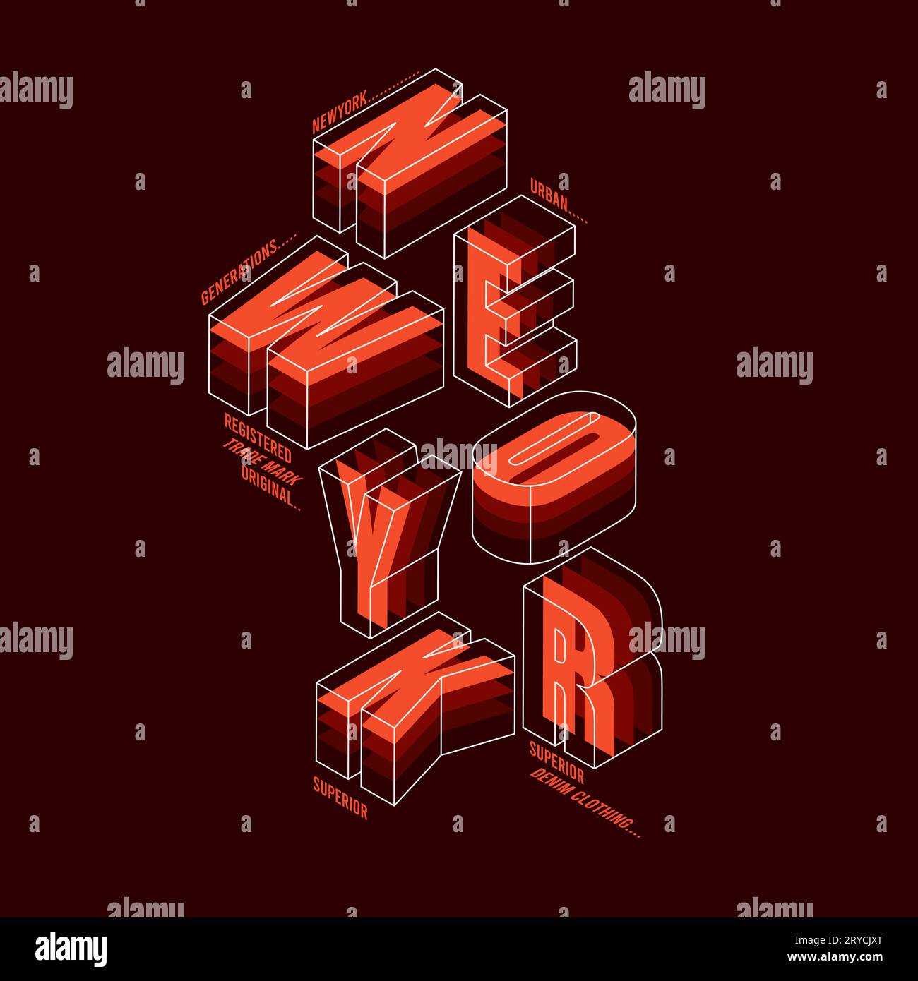 3d typography hi-res stock photography and images - Alamy