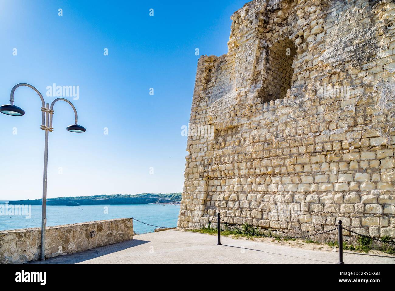 Ruins ancient watchtower on hi-res stock photography and images - Alamy