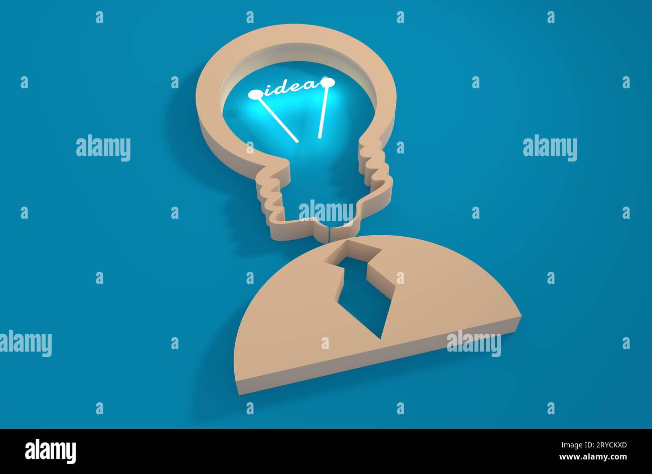 Idea lamp icon hi-res stock photography and images - Alamy