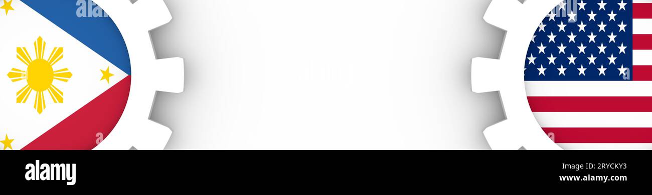 Web Banner, Header Layout Template. Politic and economic relationship ...