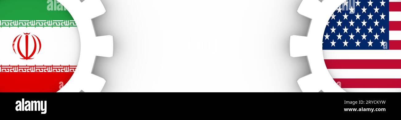 Web Banner, Header Layout Template. Politic and economic relationship ...