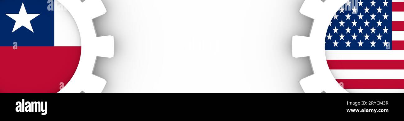 Web Banner, Header Layout Template. Politic and economic relationship ...