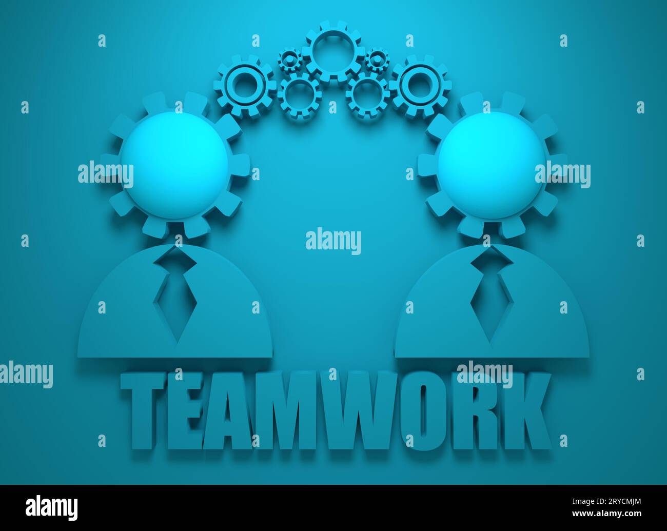 Teamwork metaphor hi-res stock photography and images - Alamy