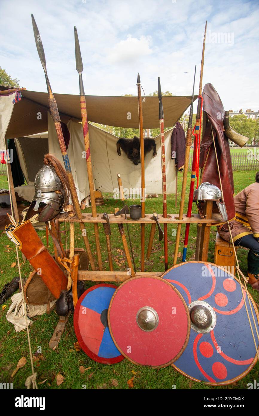 Living history re enactment of roman hi-res stock photography and ...