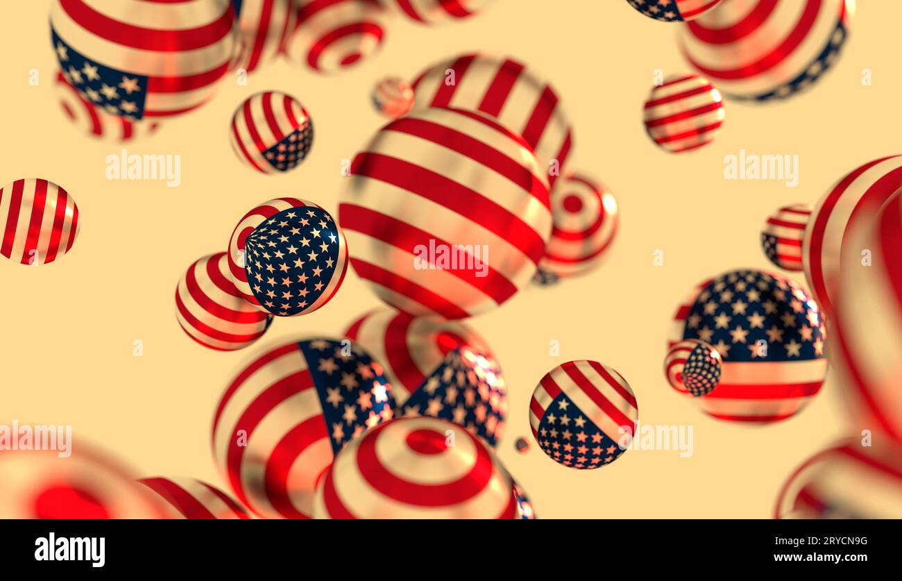 Large group of orbs or spheres Stock Photo - Alamy