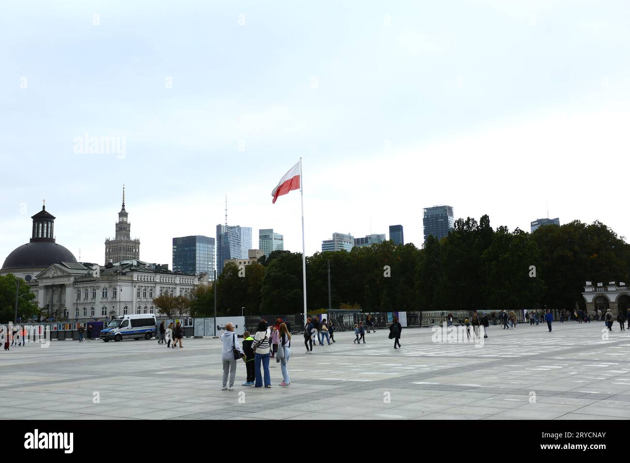 Poland: Saski Park in Warsaw during autumn Stock Photo - Alamy