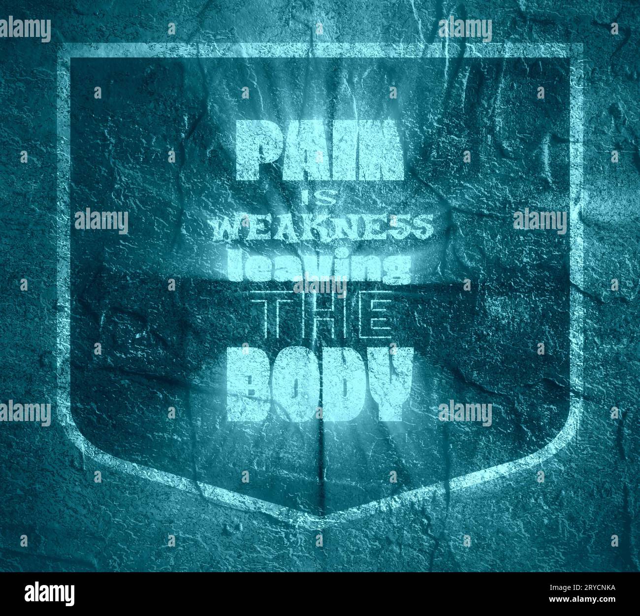Pain weakness leaving body gym hi-res stock photography and images - Alamy