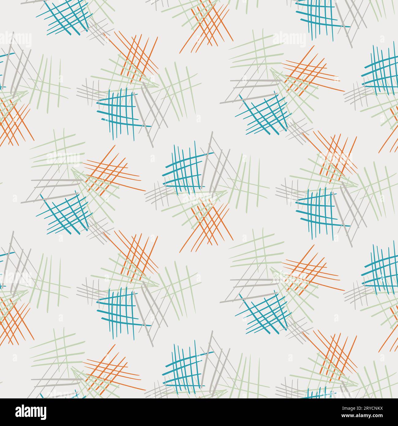 Modern blue abstract stylized vector simple graphic design seamless ...