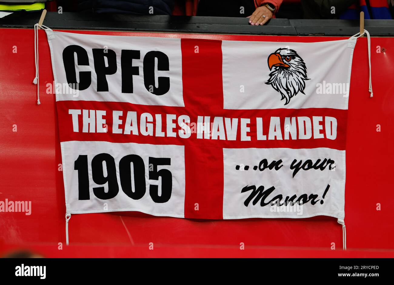 Crystal palace old trafford hi-res stock photography and images - Alamy