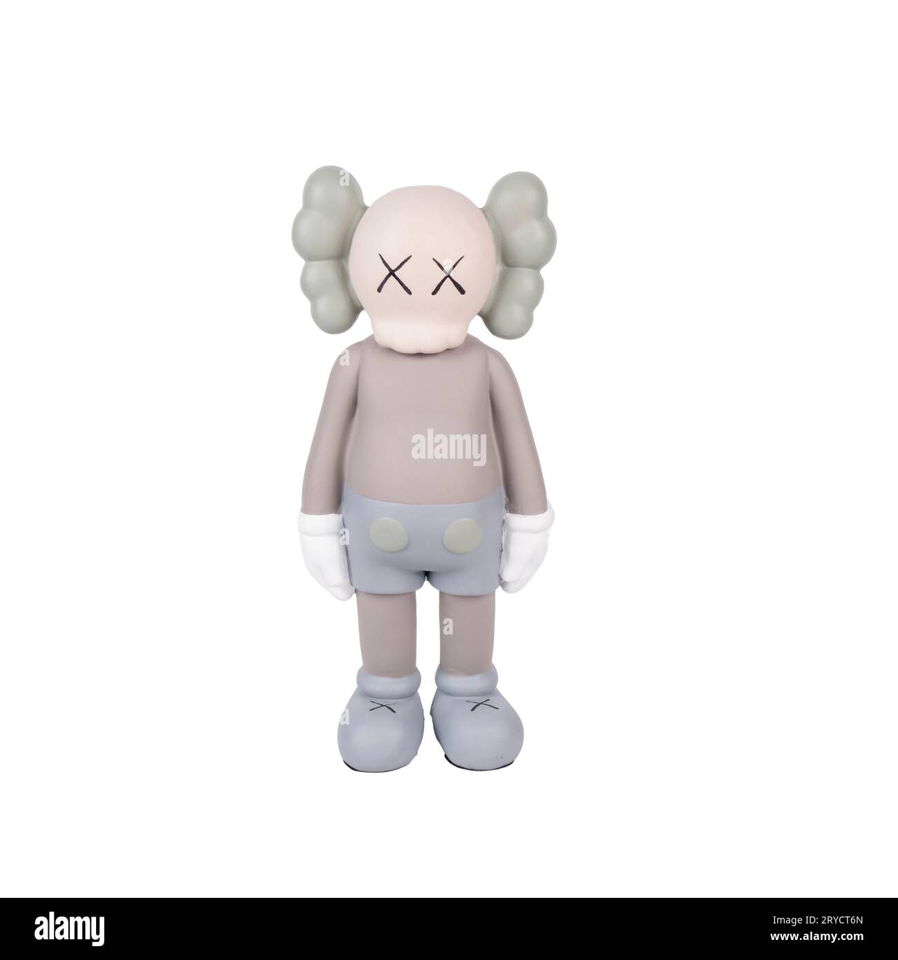 stone sculpture figure luxury living room accessories isolated on white ...