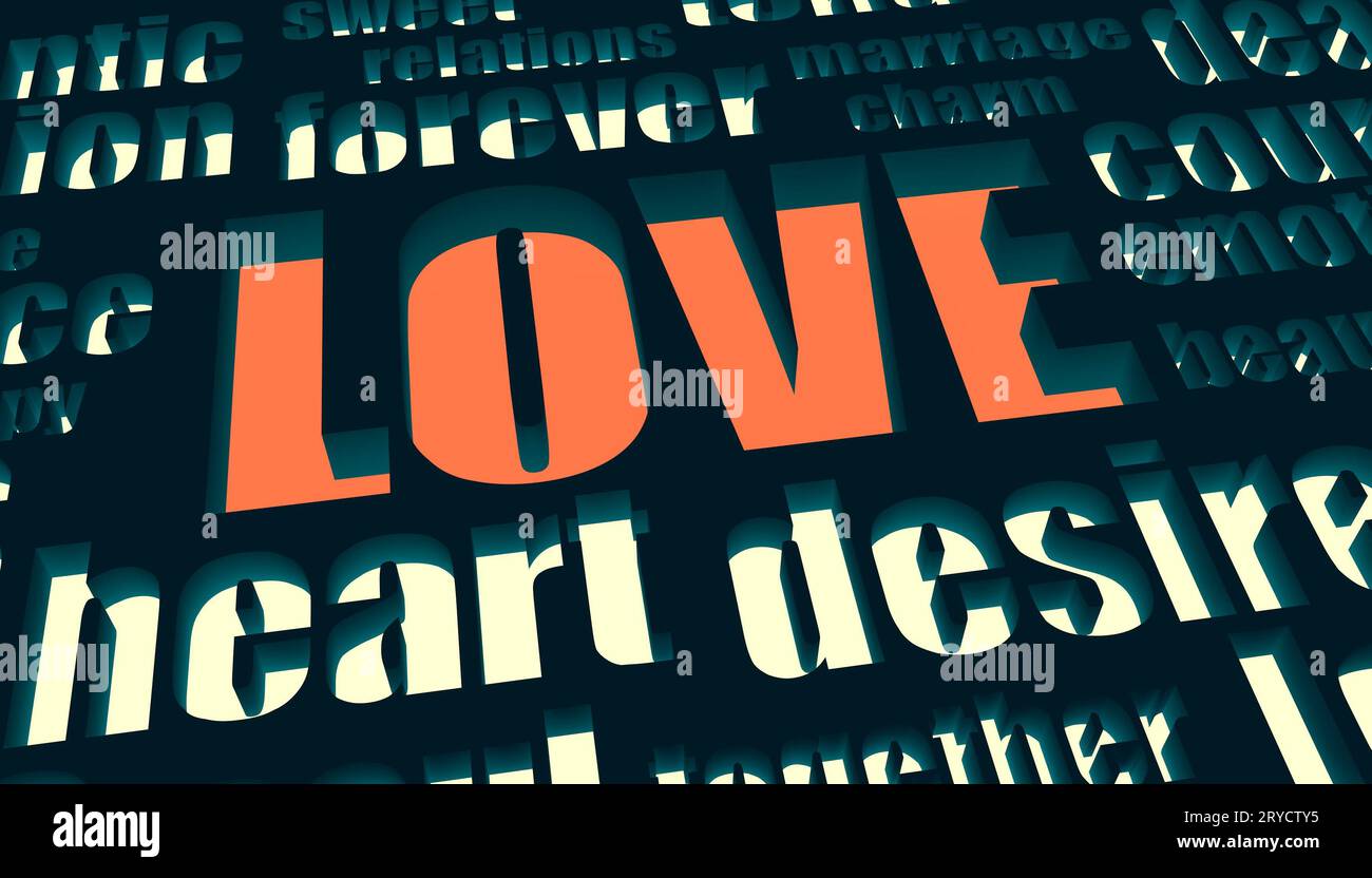 Words light art hi-res stock photography and images - Alamy