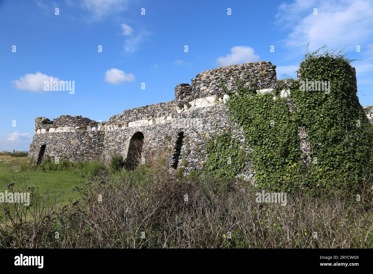 Neptune's Tower (remains of late 18c folly), Kingsgate, Viking Coastal ...