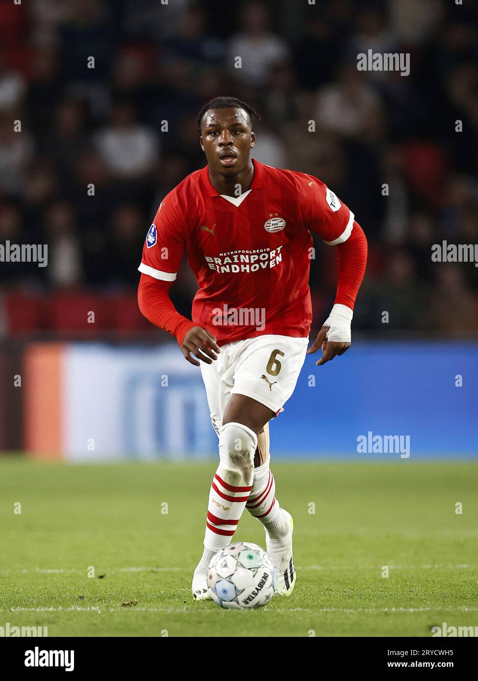 EINDHOVEN - Armel Bella-Kotchap of PSV Eindhoven during the Dutch ...