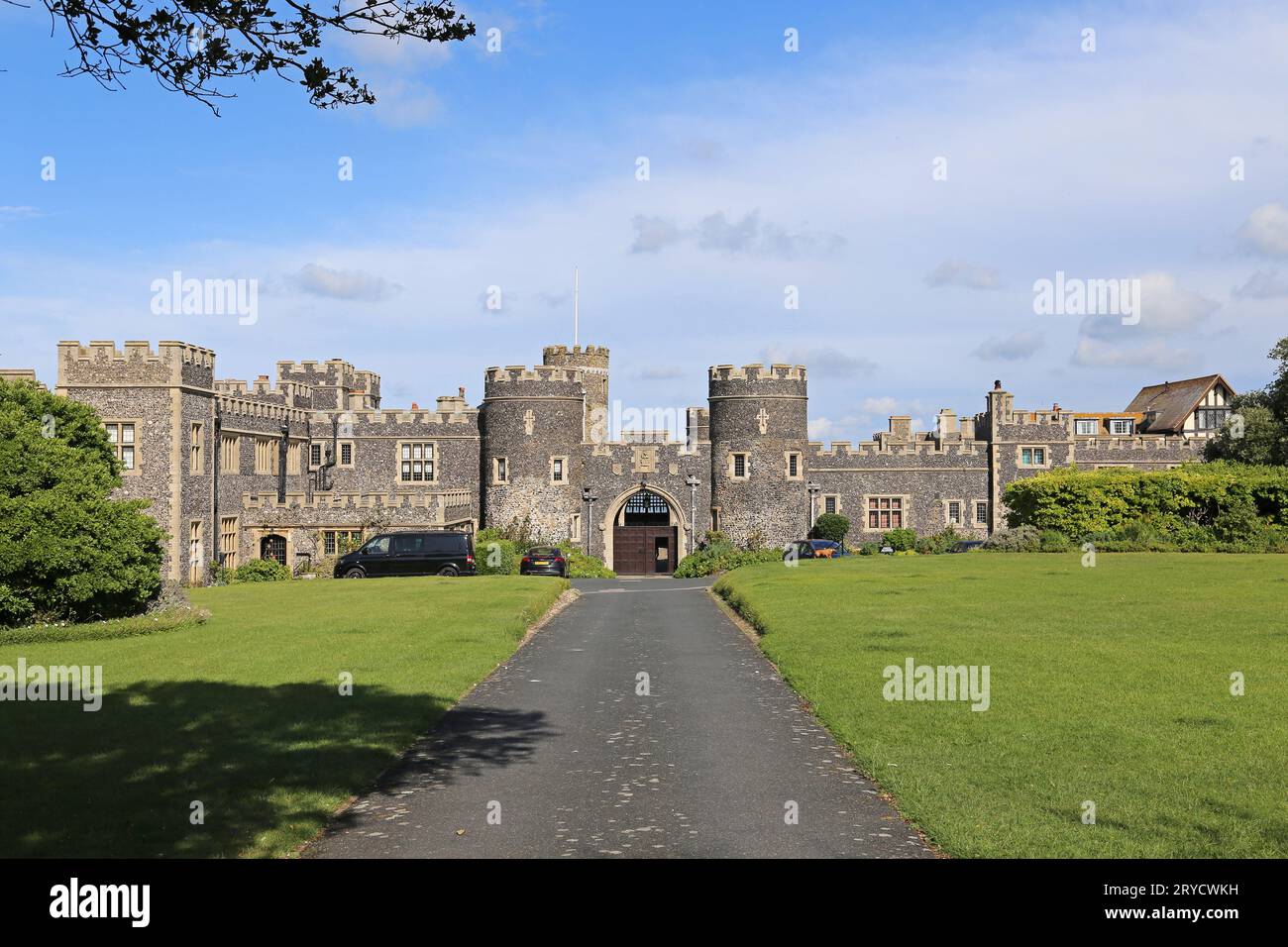 Kingsgate Castle (now private residences), Viking Coastal Trail, Isle ...