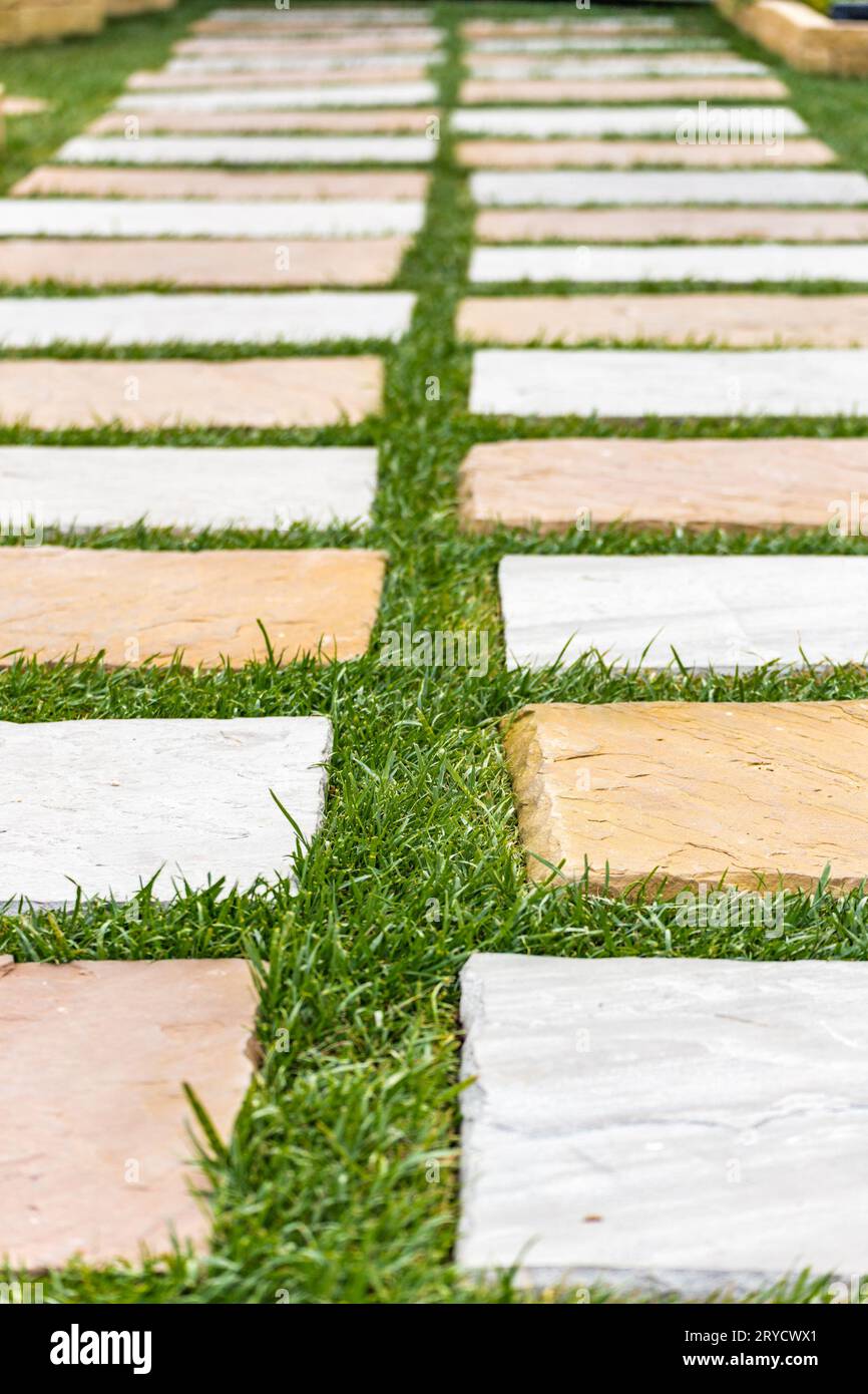 Footpath tiles hi-res stock photography and images - Alamy