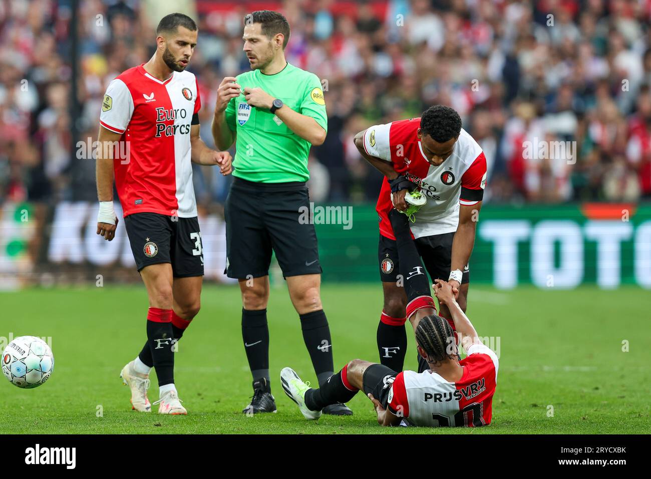 Rotterdam, Netherlands. 30th Sep, 2023. ROTTERDAM, NETHERLANDS - SEPTEMBER 30: Quinten Timber of ...