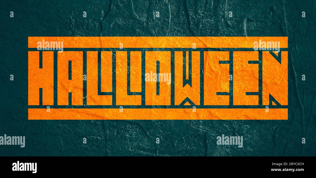 Happy halloween typography hi-res stock photography and images - Alamy