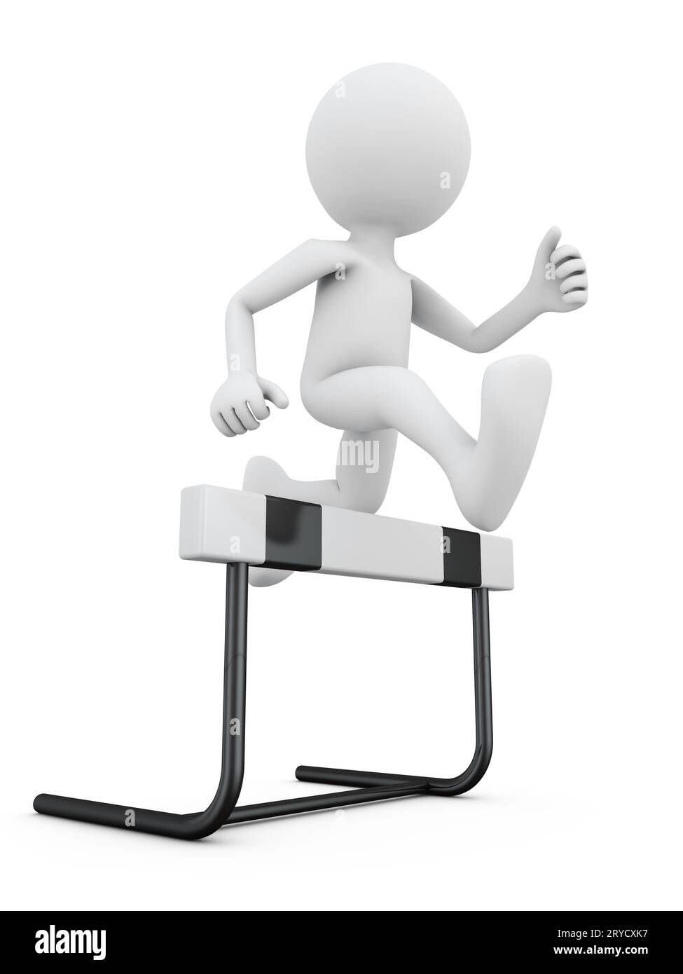 Jumping barriers hi-res stock photography and images - Alamy