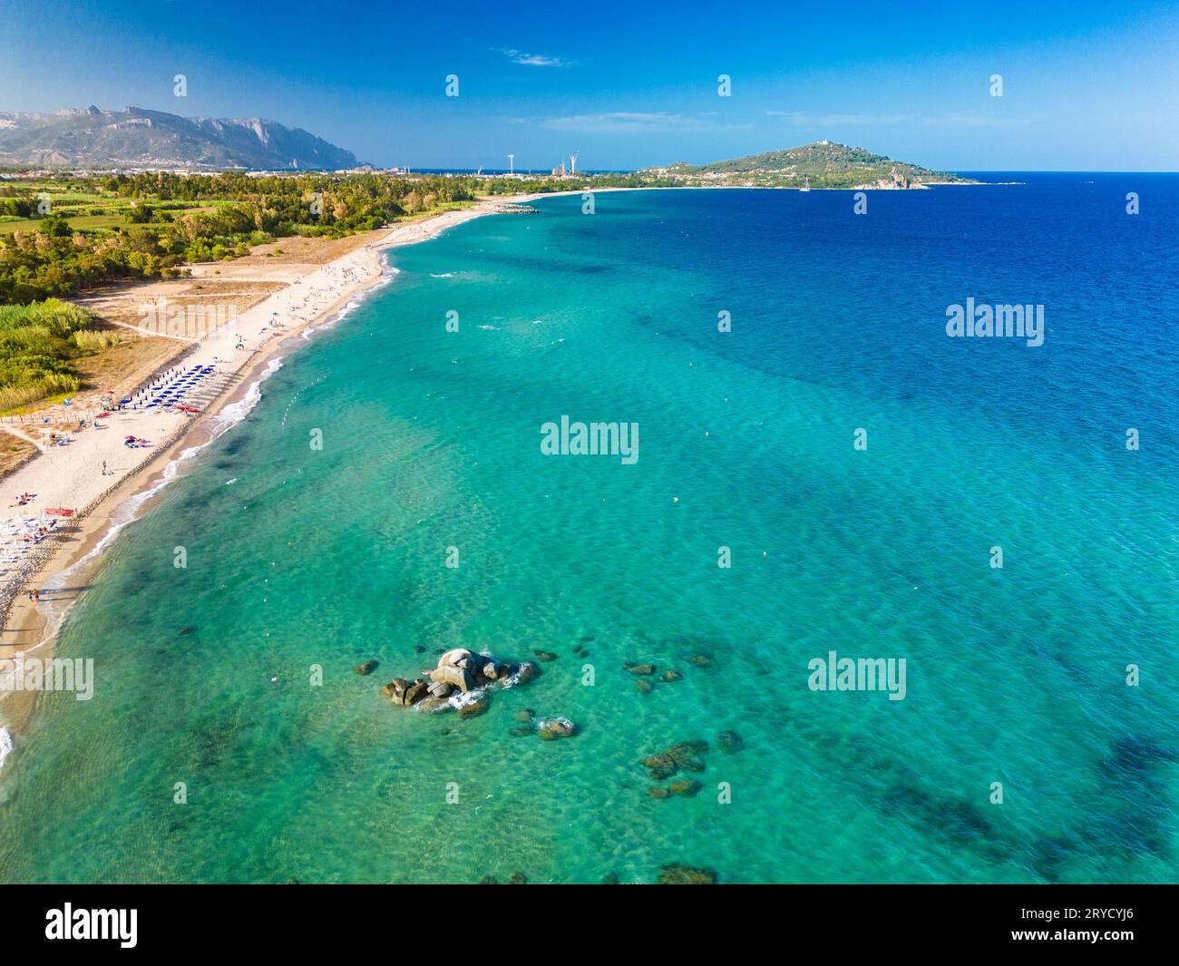 Aerial view boulder beach hi-res stock photography and images - Alamy