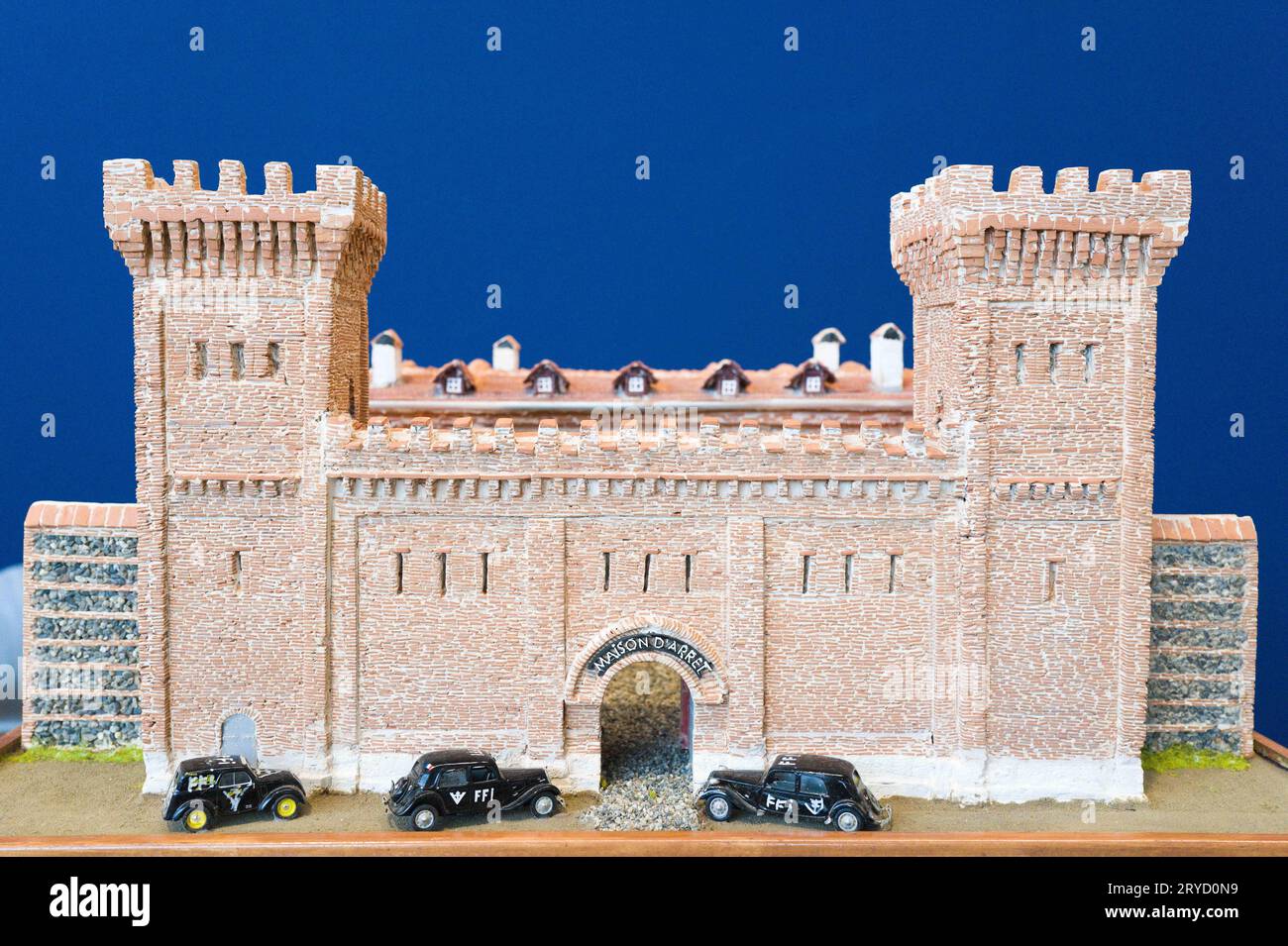 Toulouse, France. 30th Sep, 2023. Miniature, model, 1/100 scale model ...