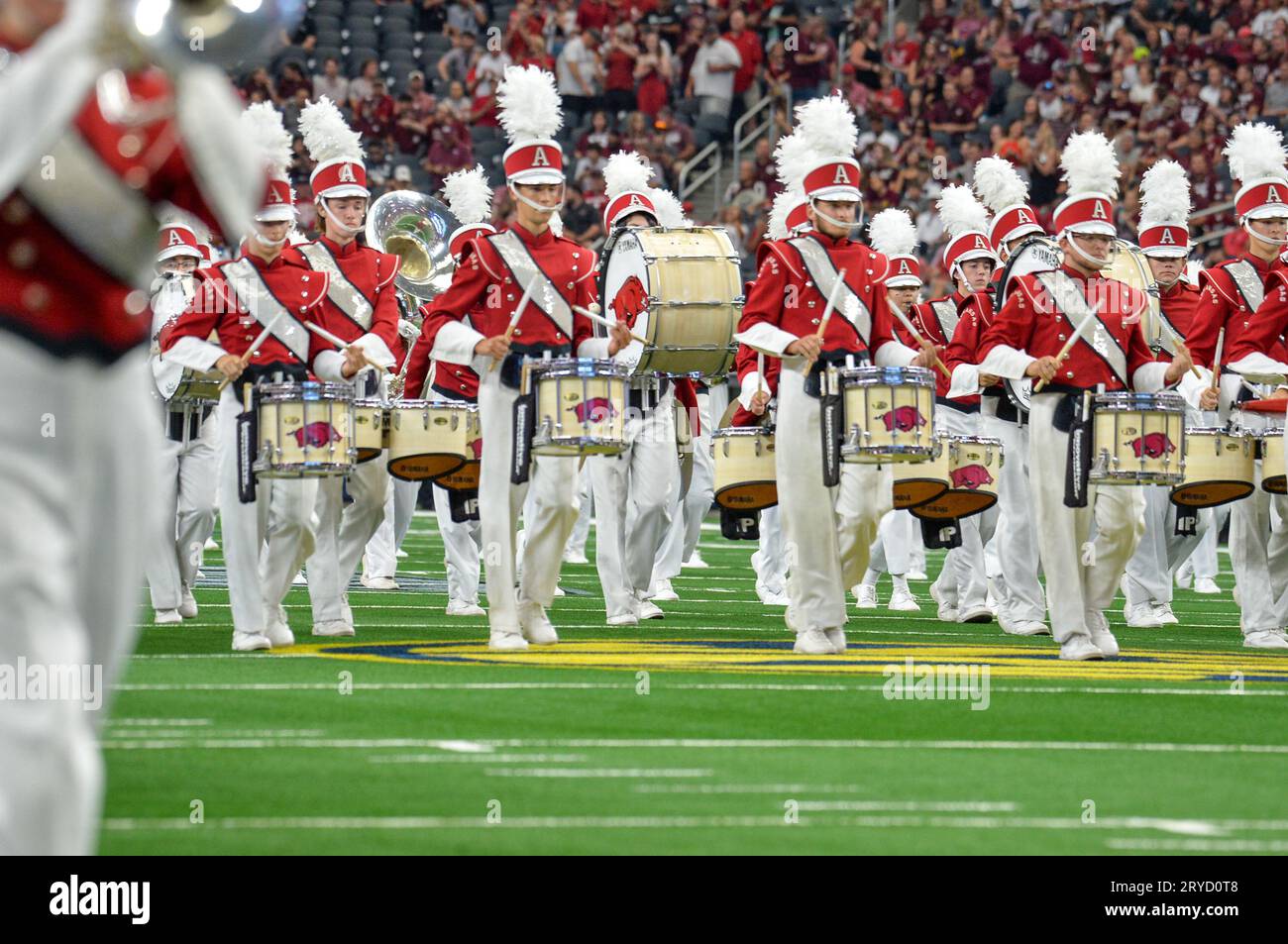 Marching band football field hi-res stock photography and images - Alamy