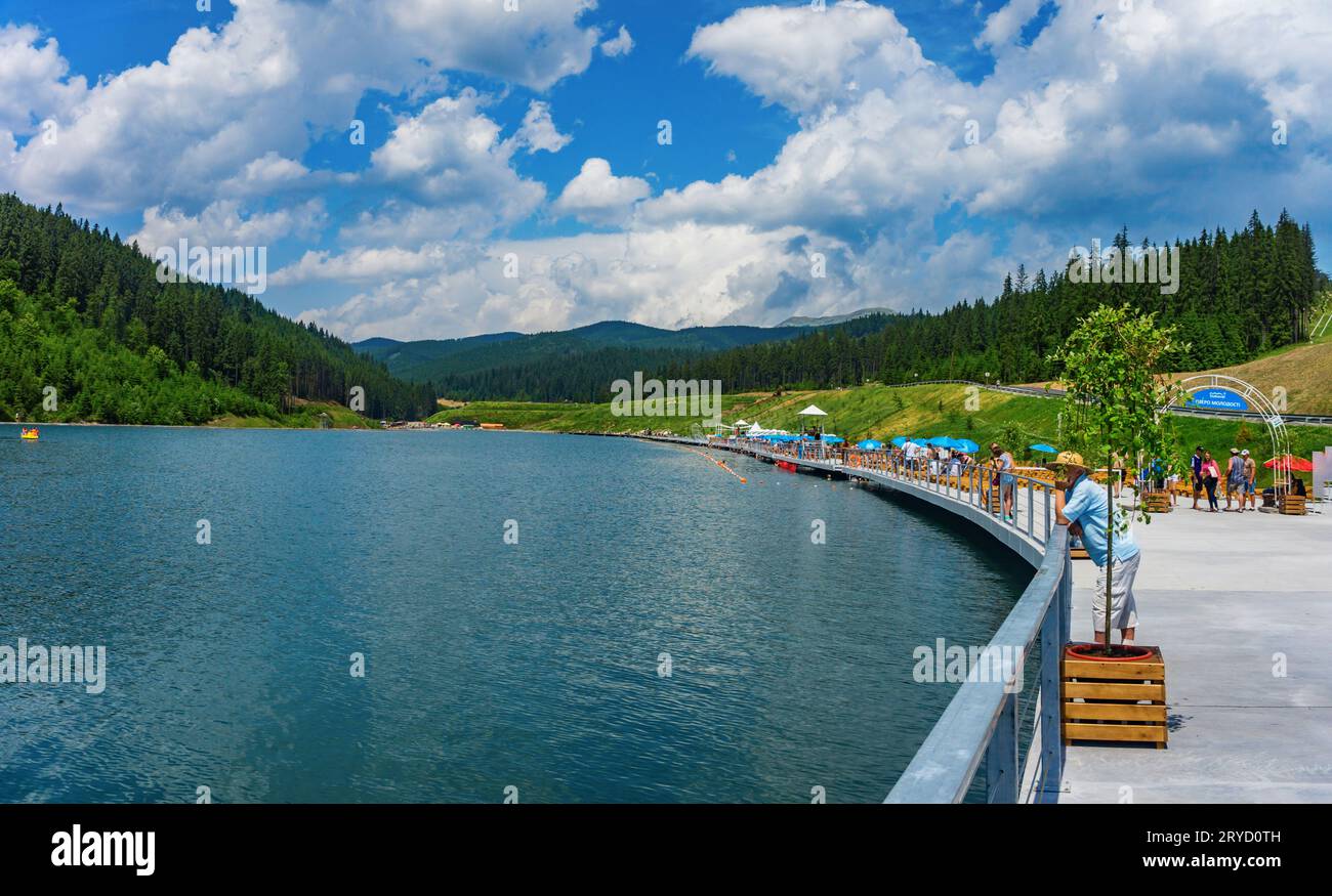 Summer bukovel ukraine hi-res stock photography and images - Alamy