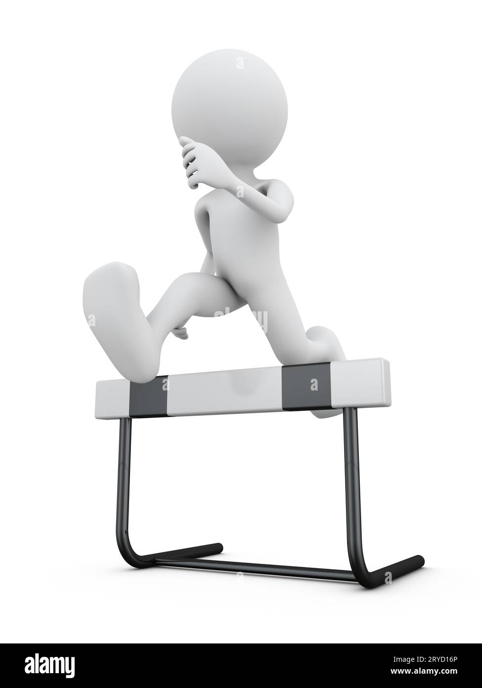 Over barriers Cut Out Stock Images & Pictures - Alamy