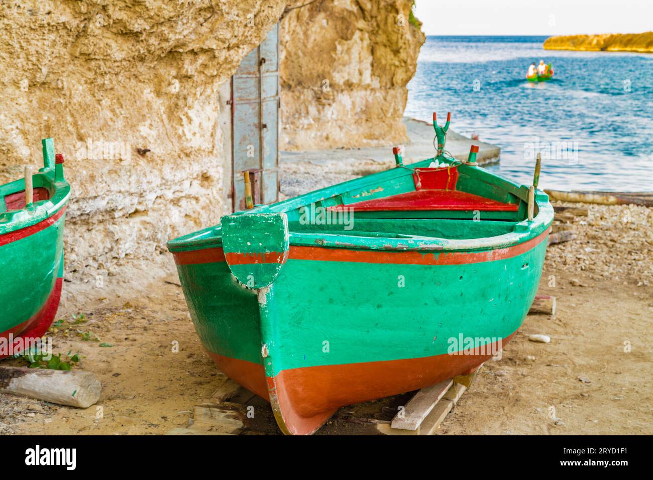 Rowing boats on the beach hi-res stock photography and images - Alamy