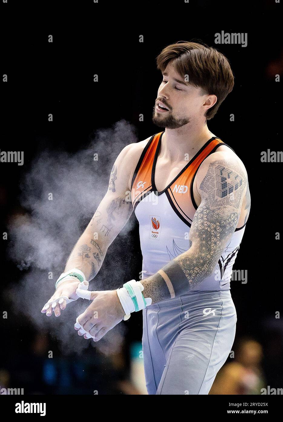 ANTWERP - Casimir Schmidt in action during the qualifications for the ...