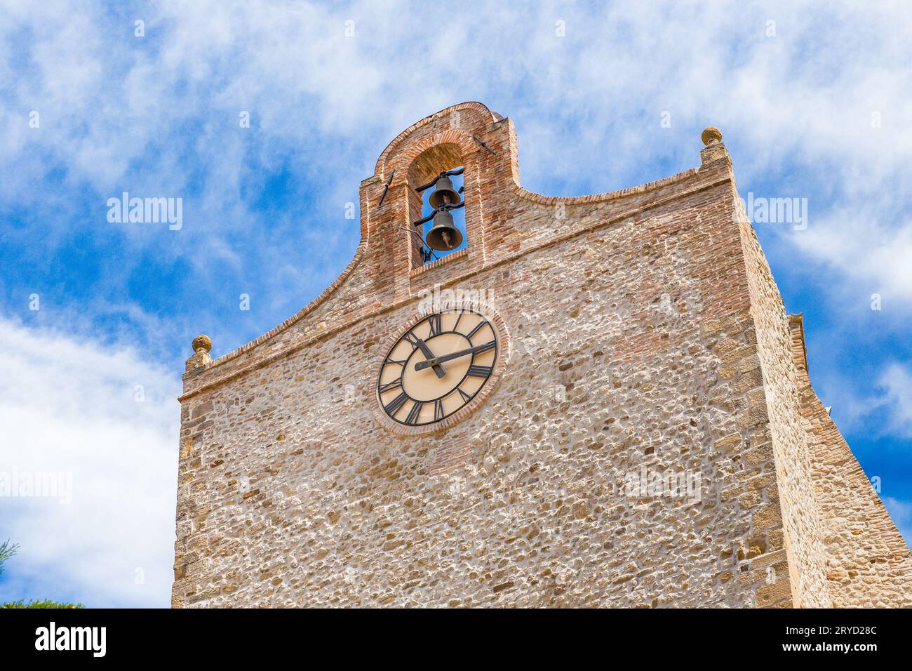 Tower clock ancient bricks hi-res stock photography and images - Alamy