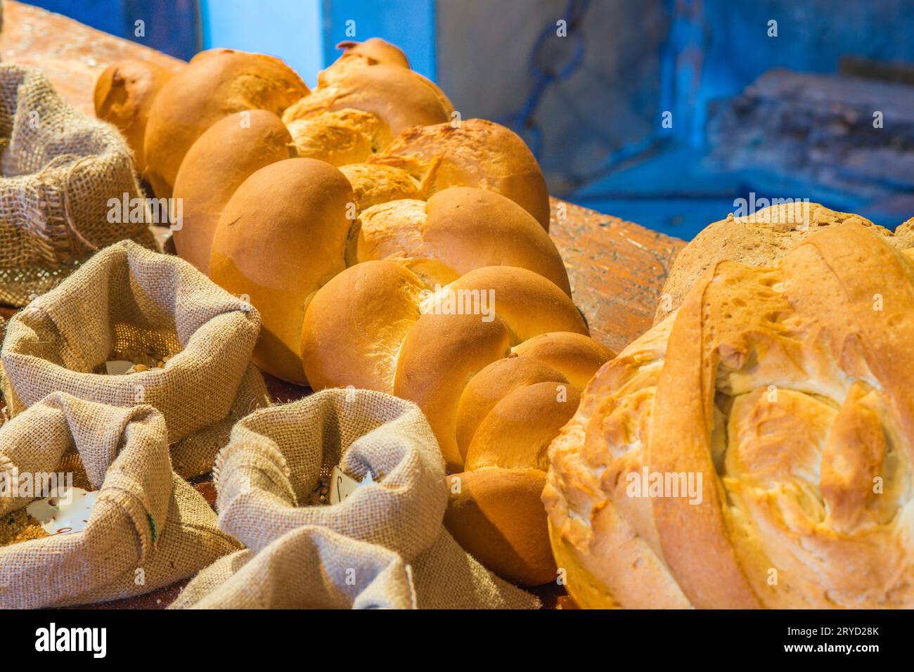 Still life of bread Stock Photo - Alamy