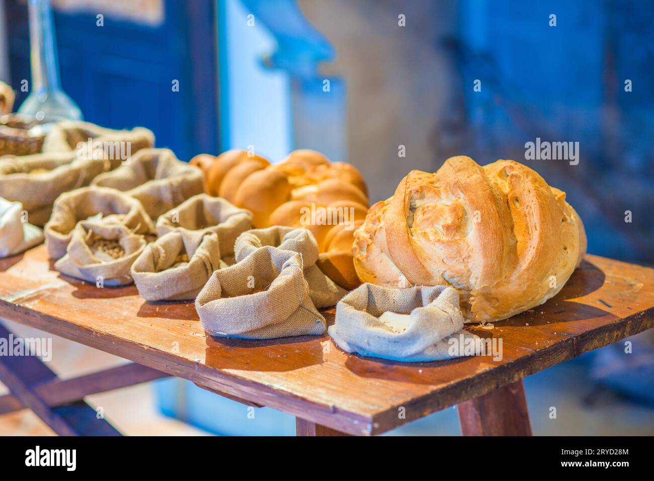 Still life of bread Stock Photo - Alamy