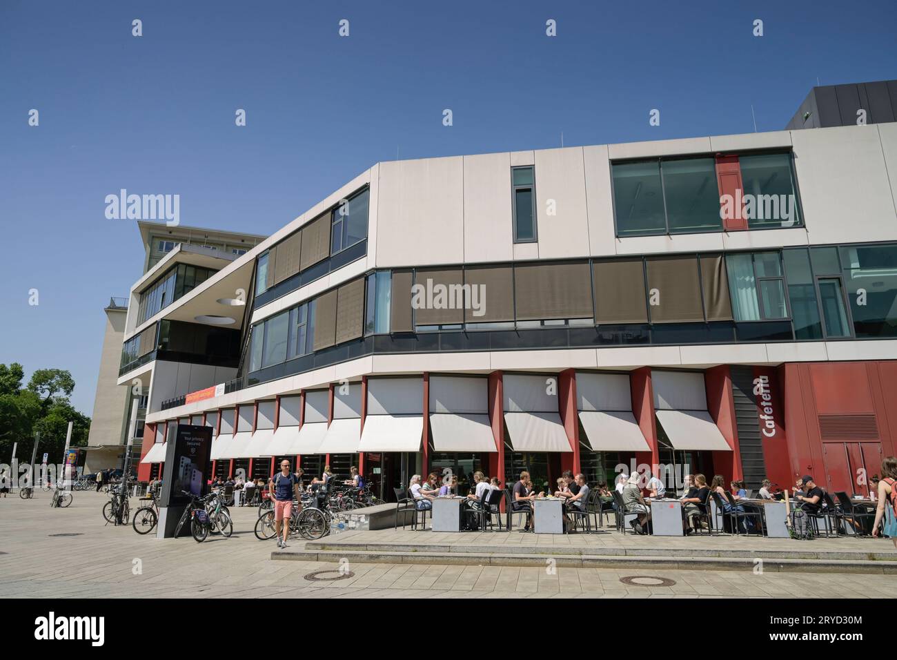 Mensa am Park, Universitätsstraße, Leipzig, Sachsen, Deutschland ...