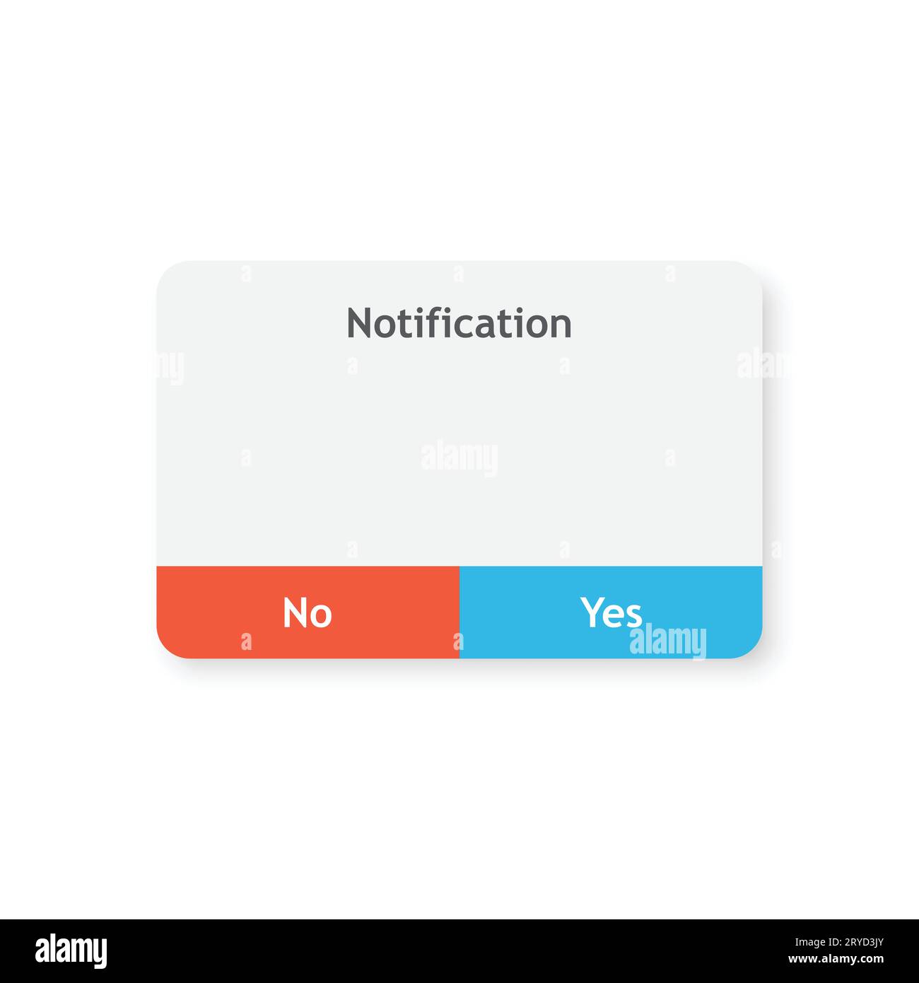 New message icon in flat style. Incoming inbox email vector illustration on isolated background ...